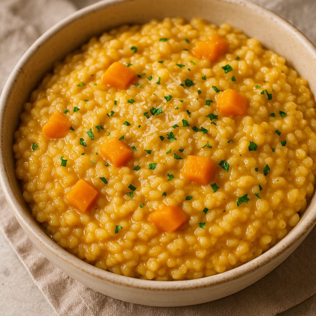 Creamy Pumpkin Risotto